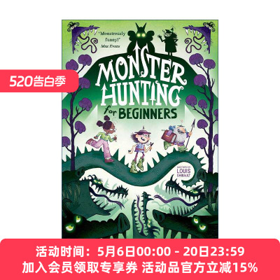 英文原版 Monster Hunting For Beginners 新手怪兽狩猎 怪兽狩猎系列1 Ian Mark儿童插画小说 英文版 进口英语原版书籍
