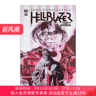 英文原版 John Constantine  Hellblazer 约翰·康斯坦丁 地狱神探 美国之死 DC漫画 精装 英文版 进口英语原版书籍