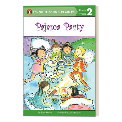 英文原版 Pajama Party-Penguin Young Readers  Level 2  企鹅青少分级阅读2级 英文版 进口英语原版书籍