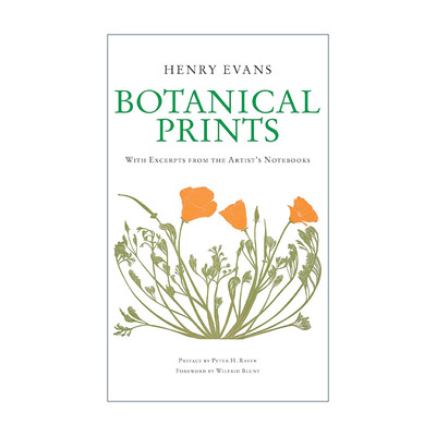 英文原版 Botanical Prints 植物版画 传记 Henry Evans 英文版 进口英语原版书籍