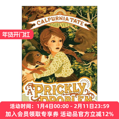 英文原版 A Prickly Problem 棘手的问题 兽医少女系列 英文版 进口英语原版书籍