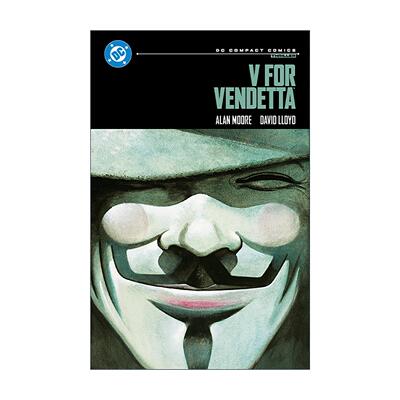 英文原版 V for Vendetta DC Compact Comics Edition V字仇杀队 DC漫画精简版 Alan Moore 英文版 进口英语原版书籍