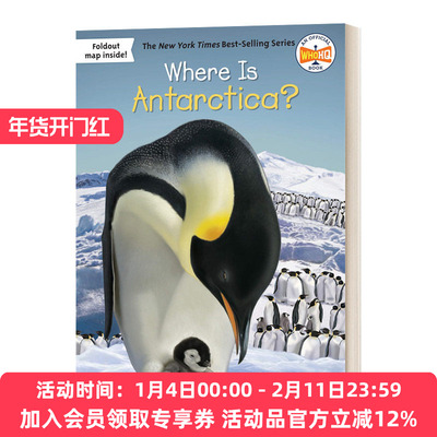 南极洲在哪里 英文原版 Where Is Antarctica 儿童故事阅读 英文版 进口英语原版书籍