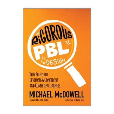项目式学习法设计  英文原版 Rigorous PBL by Design 英文版 进口英语原版书籍