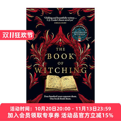 英文原版 The Book of Witching 女巫之书 C.J. Cooke畅销历史惊悚小说 英文版 进口英语原版书籍