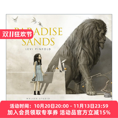英文原版 Paradise Sands A Story of Enchantment 天堂之沙 一个迷人的故事 凯特·格林威奖插画师  精装Levi Pinfold 英文版