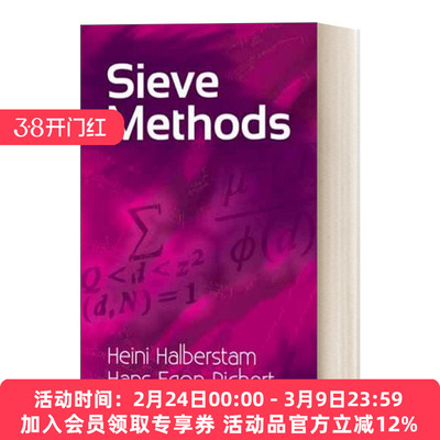 英文原版 Sieve Methods  筛分方法 英文版 进口英语原版书籍