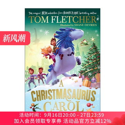 英文原版 A Christmasaurus Carol 圣诞恐龙的颂歌 Tom Fletcher 英文版 进口英语原版书籍