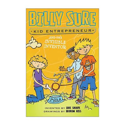 英文原版 Billy Sure Kid Entrepreneur and the Invisible Inventor 小企业家比利的故事卷8 英文版 进口英语原版书籍