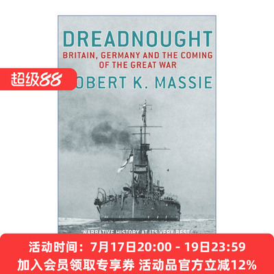 无畏舰  英文原版 Dreadnought 英德与大战的来临 英文版 进口英语原版书籍