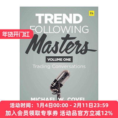 英文原版 Trend Following Masters  Volume 1 趋势跟踪交易指南 卷1 精装 Michael Covel 英文版 进口英语原版书籍