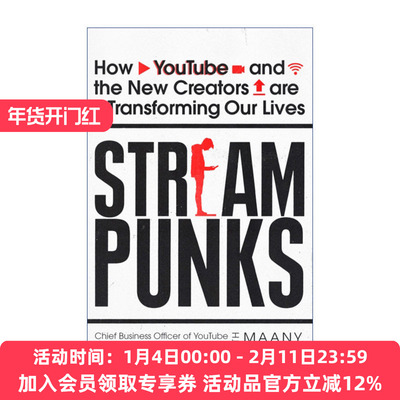 订阅  英文原版 Streampunks 数字时代的商业变现路径 英文版 进口英语原版书籍