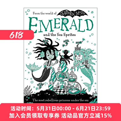 英文原版 Emerald And The Sea Sprites 小美人鱼埃默拉尔德与海精灵 牛津全彩漫画章节桥梁书 英文版 进口英语原版书籍