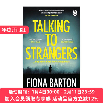英文原版 Talking to Strangers 别和陌生人说话 Fiona Barrton畅销犯罪惊悚小说 英文版 进口英语原版书籍