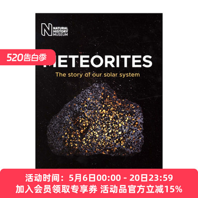 陨石  英文原版 Meteorites The story of our solar system 我们太阳系的故事 英文版 进口英语原版书籍