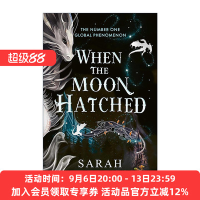 英文原版 When the Moon Hatched 月亮孵化时 月落系列1 Sarah A. Parker畅销奇幻浪漫小说 英文版 进口英语原版书籍