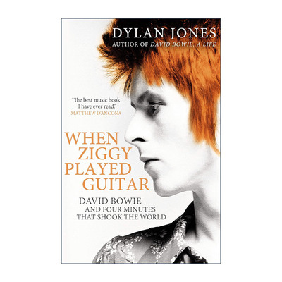 英文原版 When Ziggy Played Guitar 当Ziggy弹着吉他 大卫鲍伊 改变了世界的男人 英文版 进口英语原版书籍