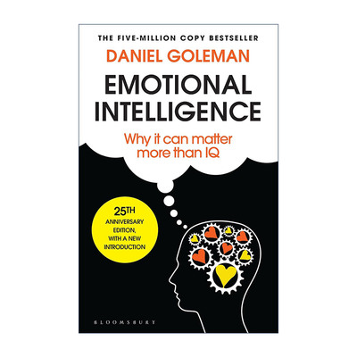 英文原版 Emotional Intelligence 情商 为什么它比智商更重要 丹尼尔·戈尔曼经典著作 25周年纪念版 英文版 进口英语原版书籍