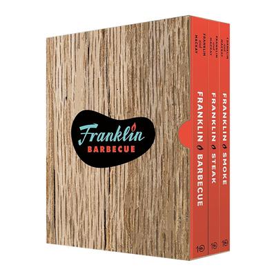英文原版 The Complete Franklin Barbecue Collection 富兰克林烧烤指南合集 三册盒装套装特别版 牛排 烟熏 詹姆斯比尔德奖得主