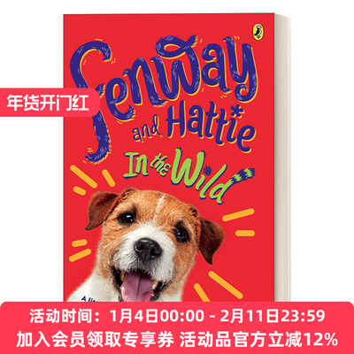 英文原版 Fenway and Hattie 04 Fenway and Hattie in the Wild 芬威和海蒂系列04 野外的芬威和海蒂 儿童幽默动物小说 Victoria