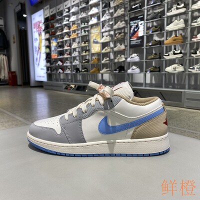 NikeAJ1低帮大童情侣板鞋