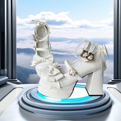 现货Lolia鞋洛丽塔高跟鞋女lo