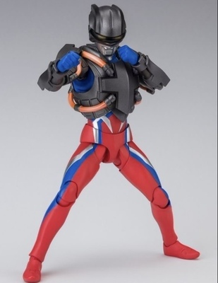 儿童礼物掌动非SHF 修行甲赛罗奥特曼银河格斗系列 可动手办模型