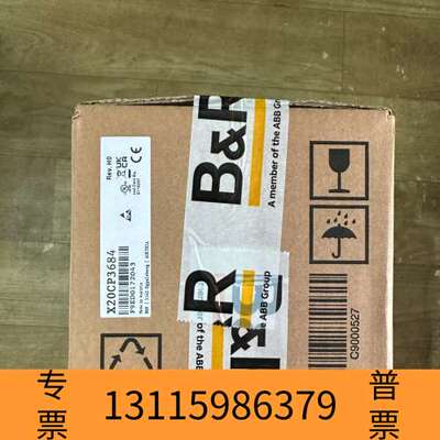 众桦B&R  贝加莱X20CP3684 原厂保质期内，议价