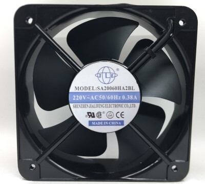 20cm厘米SA20060HA2BL 220v 0.45A 60/65w 铝框轴流风机散热风扇