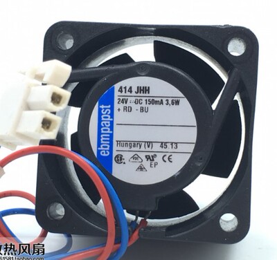 414 JHH  4cm 4025 24V 3.6W 150mA 变频器散热风扇轴流风机