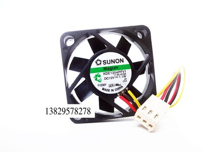 建准 SUNON 4010 12V 1.1W 4CM 3线 静音 南北桥风扇 KDE1204PFV1