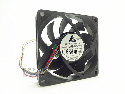 AFB0712VHB 12V 0.55A 7015 7CM/厘米 CPU 温控机箱散热风扇