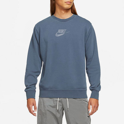 Nike/耐克正品男子运动圆领舒适训练卫衣DD4665-437