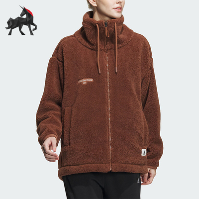 阿迪达斯正品女子加绒外套