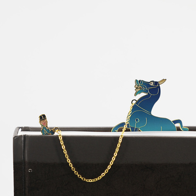 大铜马冰箱贴徽章书签钥匙扣广西博物馆文创