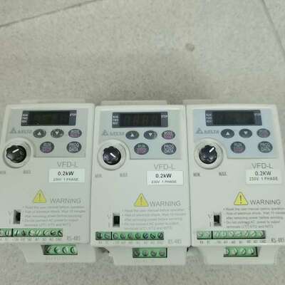 议价台达VFD-L系列变频器 VFD002L21A 0.2KW