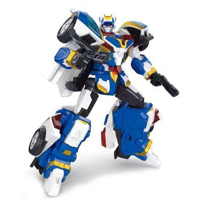 新款旋卡战士2变形机甲机器人