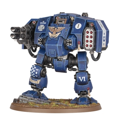 积木40k救赎者无畏战斗机甲战锤