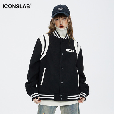 美式复古皮夹克Iconslab
