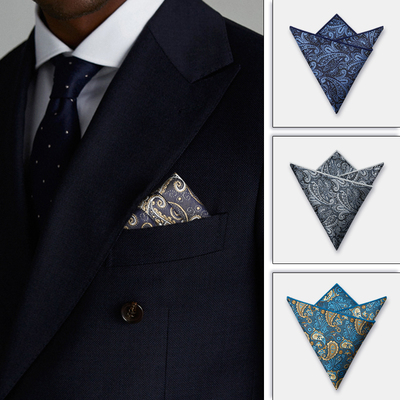 西装口袋巾胸巾小方巾正装商务