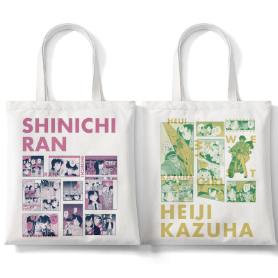 名侦探柯南×3COINS30周年联名帆布袋定制大容量二次元环保购物袋