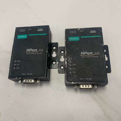 议价-MOXA摩莎NPort 5110 串口转网口服务器