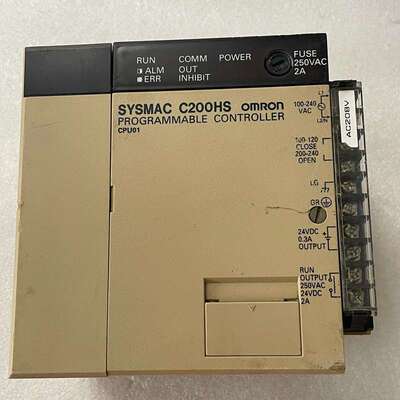 议价-欧姆龙SYSMAC C200HS-CPU01-E主机，拆机货