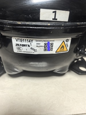 VTE1114Y 50-225Hz  VTB1114Y 49.5-225Hz变频冰箱压缩机