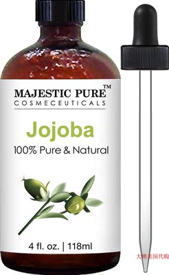 荷荷巴油 Majestic Pure Jojoba Oil, 4 fl. oz