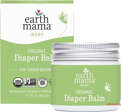 Organic Diaper Balm by Earth Mama 地球妈妈 护臀膏