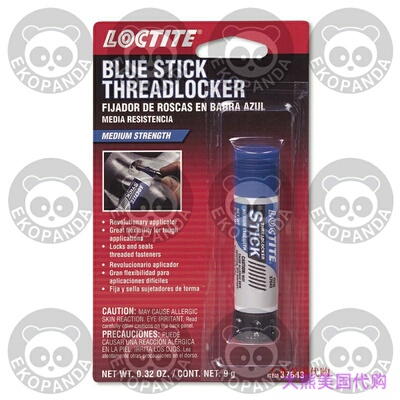 Loctite 506166 Blue Medium Strength Threadlocker Stick, 9g