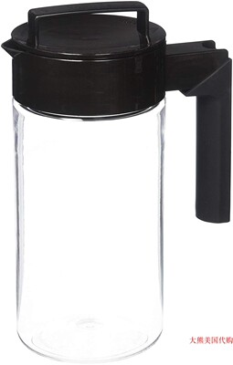 Takeya One Quart Black Patented and Airtight Pitcher