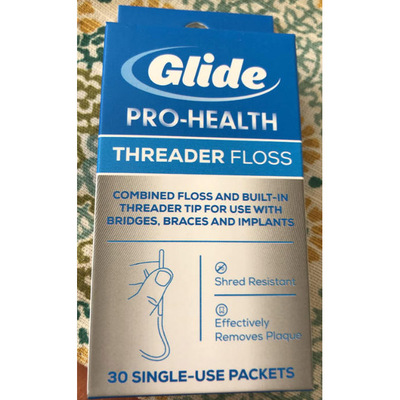Oral-B Glide Pro-Health Threader Floss 30 Count