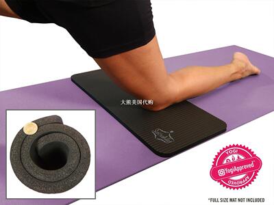 Yoga Knee Pad, 15mm Thick, Cushions pressure points 瑜伽膝垫